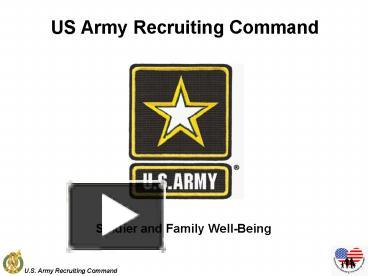 US Army Recruiting Command presentation | free to view