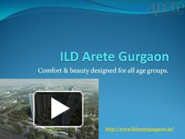 ILD Arete presentation | free to download