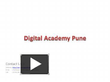 PPT – best search engine marketing training Institute in pune ...