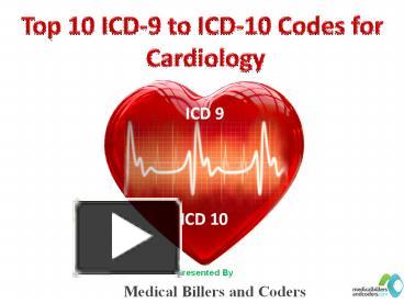 PPT – Top ICD-10 Codes for Cardiology PowerPoint presentation | free to ...