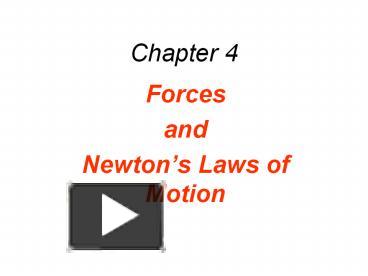 PPT – Forces PowerPoint presentation | free to view - id: 78e10c-ZDU4M