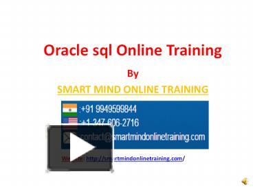 PPT – sas online training | sas online training course PowerPoint ...