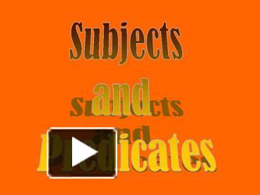 PPT – Subjects PowerPoint presentation | free to download - id: 7932ec ...