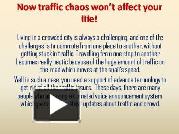 PPT – automated voice announcement system PowerPoint presentation ...