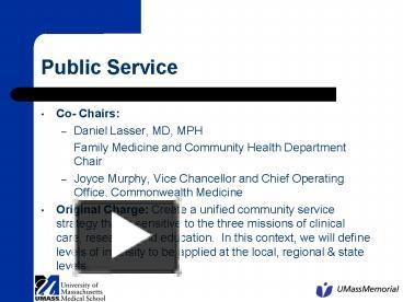 PPT – Public Service PowerPoint presentation | free to download - id ...