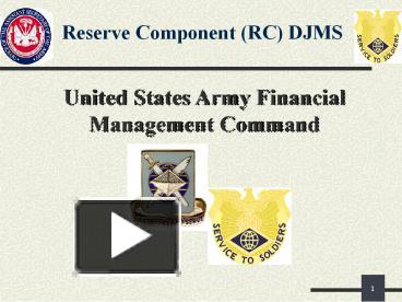 Deployable Disbursing System - Windows presentation | free to view