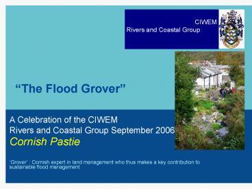 PPT – The Flood Grover PowerPoint presentation | free to view - id ...