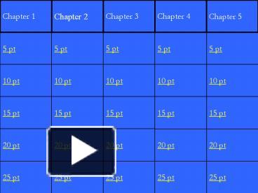 PPT – 10 pt PowerPoint presentation | free to download - id: 79baa8-MmFlN