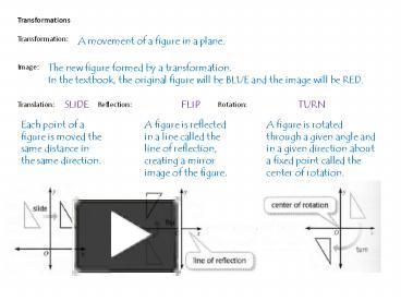 PPT – Transformations PowerPoint presentation | free to download - id ...