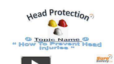 Safety At Work For Preventing Head Injuries by wearing helmets ...