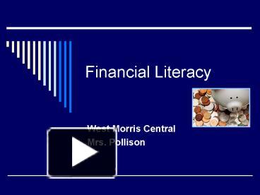 Financial Literacy presentation | free to view