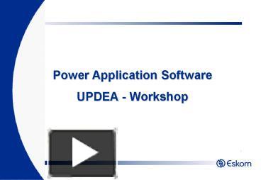 PPT – Power Application Software UPDEA - Workshop PowerPoint ...