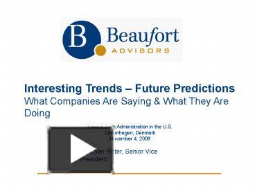 PPT – Interesting Trends Future Predictions PowerPoint presentation ...