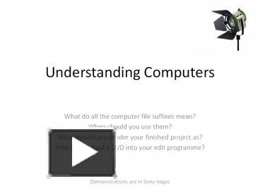 PPT – Understanding Computers PowerPoint presentation | free to ...