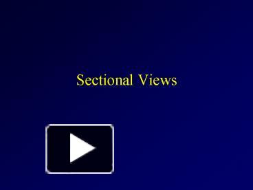 Sectional Views presentation | free to view