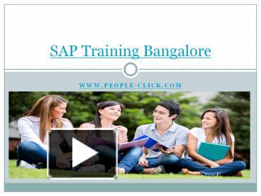 PPT – SAP Training PowerPoint presentation | free to download - id ...