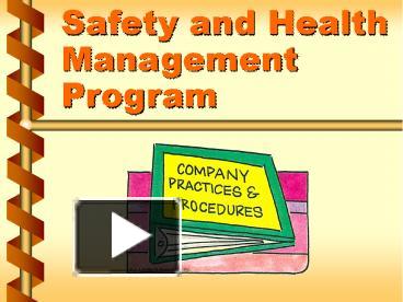 Safety and Health Management Program presentation | free to download