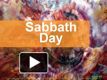 Sabbath Day presentation | free to view