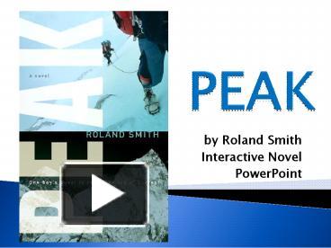 PPT – PEAK PowerPoint presentation | free to download - id: 7abf7d-MjI3M