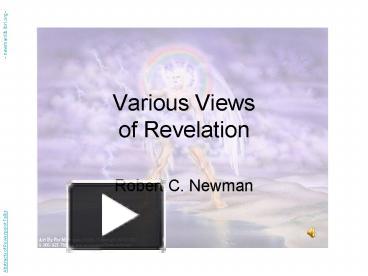 Various Views of Revelation presentation | free to view