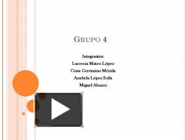 PPT – Integrantes: PowerPoint presentation | free to download - id ...