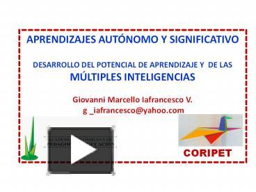 PPT – APRENDIZAJES AUT PowerPoint presentation | free to download - id ...