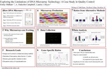 PPT – How DNA Microarrays Work PowerPoint presentation | free to ...