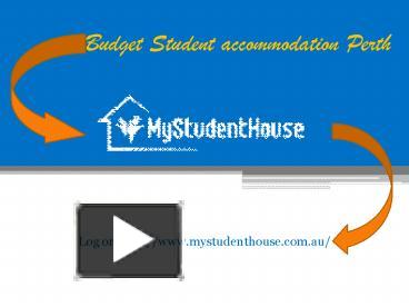PPT – Budget Student accommodation Perth PowerPoint presentation | free ...
