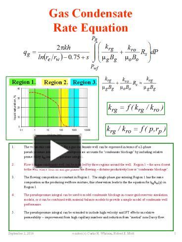 Gas Condensate presentation | free to download