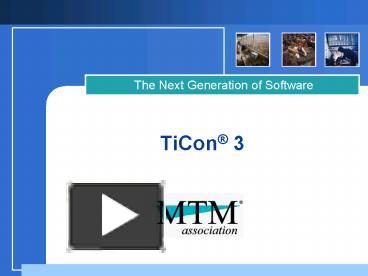 TiCon 3 presentation | free to view