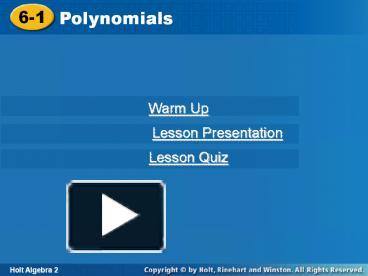 Polynomials presentation | free to download