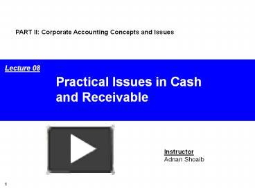 PPT – Financial Accounting and Accounting Standards PowerPoint ...