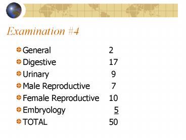 PPT – Examination PowerPoint presentation | free to view - id: 7bf0a-ZDc1Z