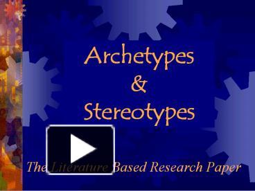 PPT – Archetypes PowerPoint presentation | free to download - id ...