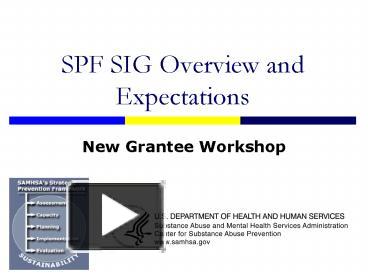 PPT – SPF SIG Overview and Expectations PowerPoint presentation | free ...