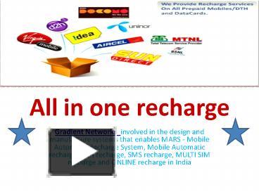 All in one recharge presentation | free to download
