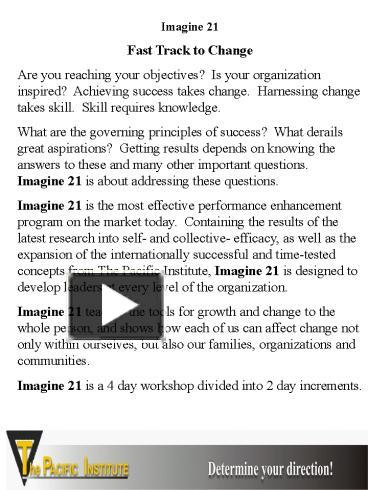 PPT – Imagine 21 PowerPoint presentation | free to download - id ...