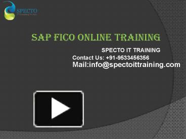 PPT – sap fico training in usa PowerPoint presentation | free to ...