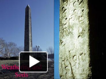 PPT – Weathering and Soils PowerPoint presentation | free to download ...