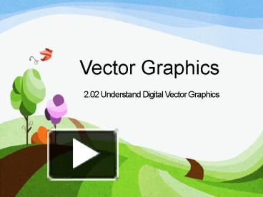 Vector Graphics presentation | free to download