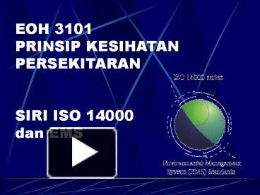PPT – EOH 3101 PowerPoint presentation | free to view - id: 7d49a6-YTM4Z