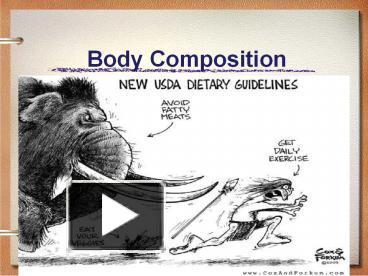 Body Composition presentation | free to view