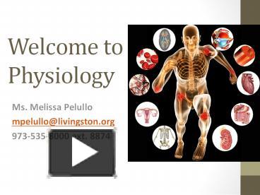 Welcome to Physiology presentation | free to download