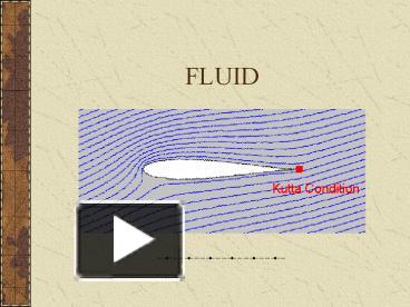 PPT – FLUID PowerPoint presentation | free to download - id: 7da048-MDNlM