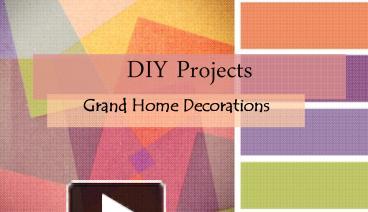 DIY Projects presentation | free to download