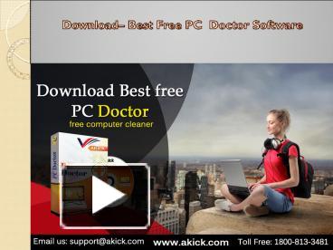 PPT – Download - Best Free PC Doctor Software Tool PowerPoint ...
