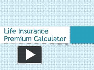 PPT – Life Insurance (2) PowerPoint presentation | free to download ...