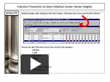 Infection Prevention at Seton Medical Center Harker Heights ...