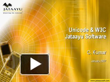 PPT – Unicode PowerPoint presentation | free to view - id: 7e2daf-YzFmM