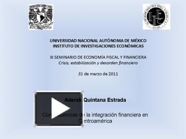 PPT – UNIVERSIDAD NACIONAL AUT PowerPoint presentation | free to ...
